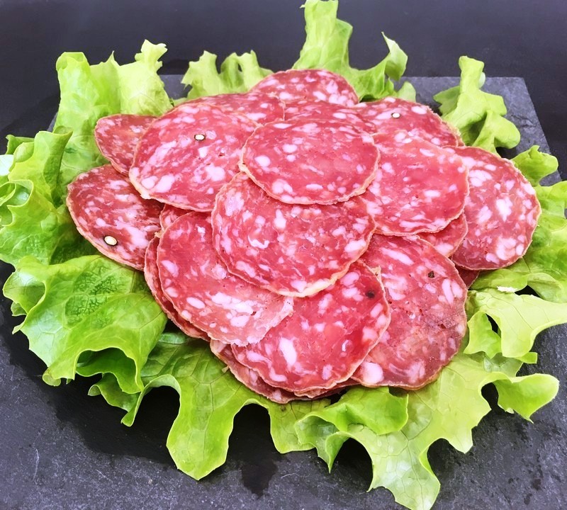 Saucisson sec Français tranché ~ 100gr - Delicatesse • VeryDelis